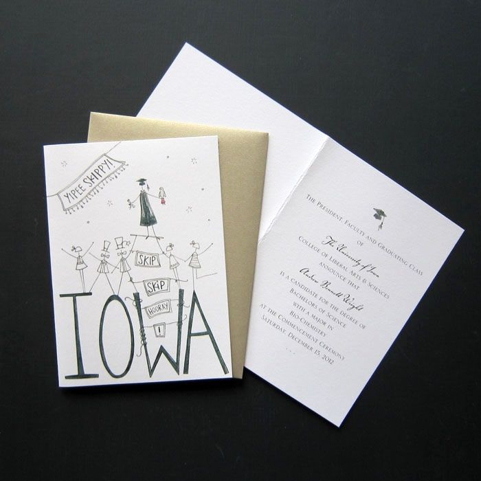 Hand Made Custom Graduation Announcements By LOinLONDON CustomMade