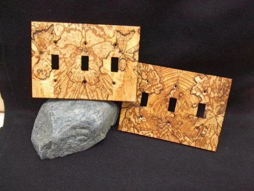 Handmade Switch Plates by Mirage Wood Products | CustomMade.com Handmade Switch Plates by Mirage Wood Products | CustomMade.com
