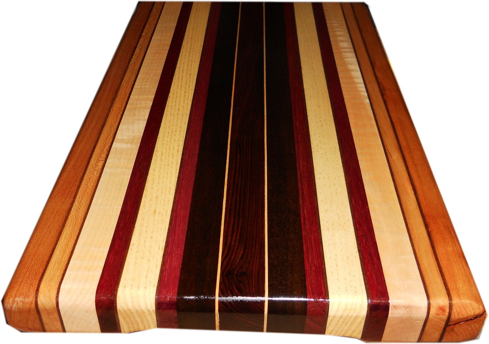 Buy A Custom Made Exotic Wood Cutting Board Full Size Made To Order 