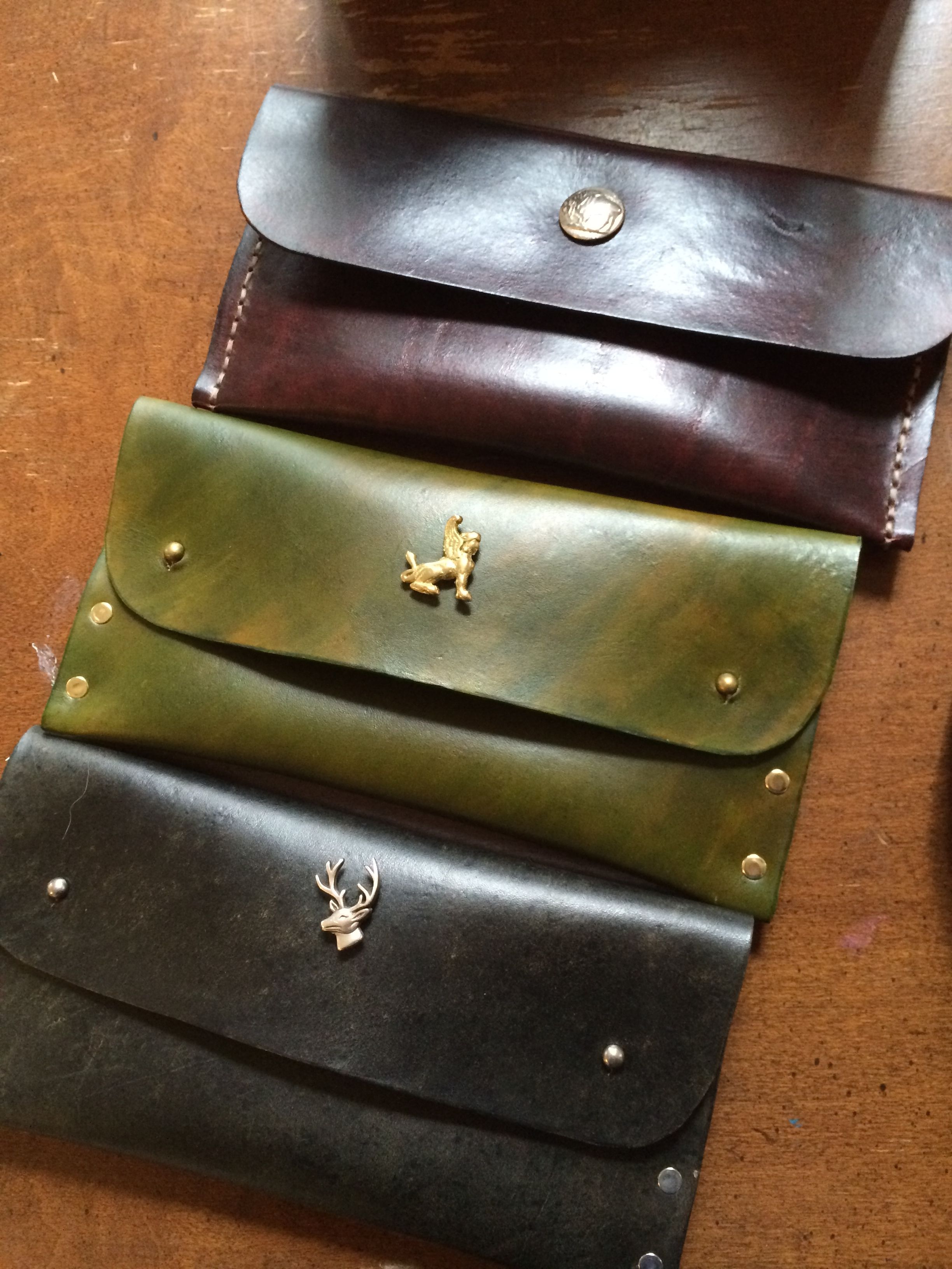 Buy Custom Made Leather Wallet, made to order from Sabbatical Arts ...