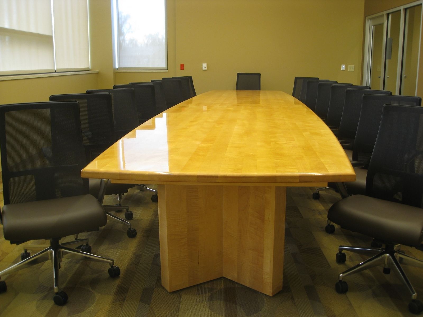 Handmade Conference Table by Sheridan Woodworking Llc | CustomMade.com