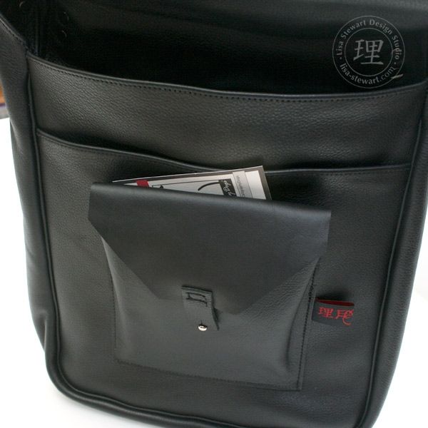 Hand Crafted Leather & Suede Messenger Long Laptop Ipad Tech Bag by ...