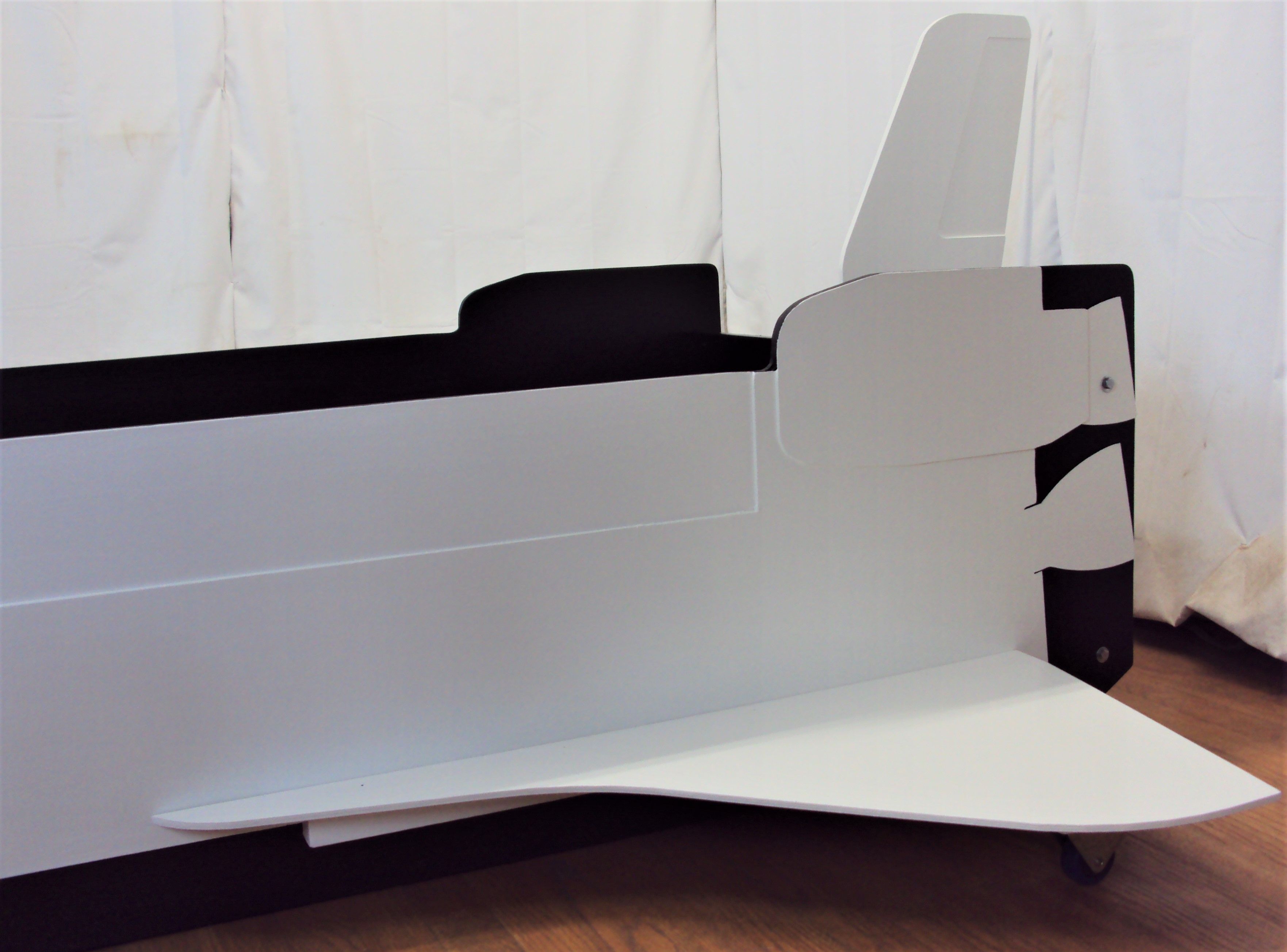 Hand Crafted Space Shuttle Twin Kids Bed Frame - Handcrafted - Space ...