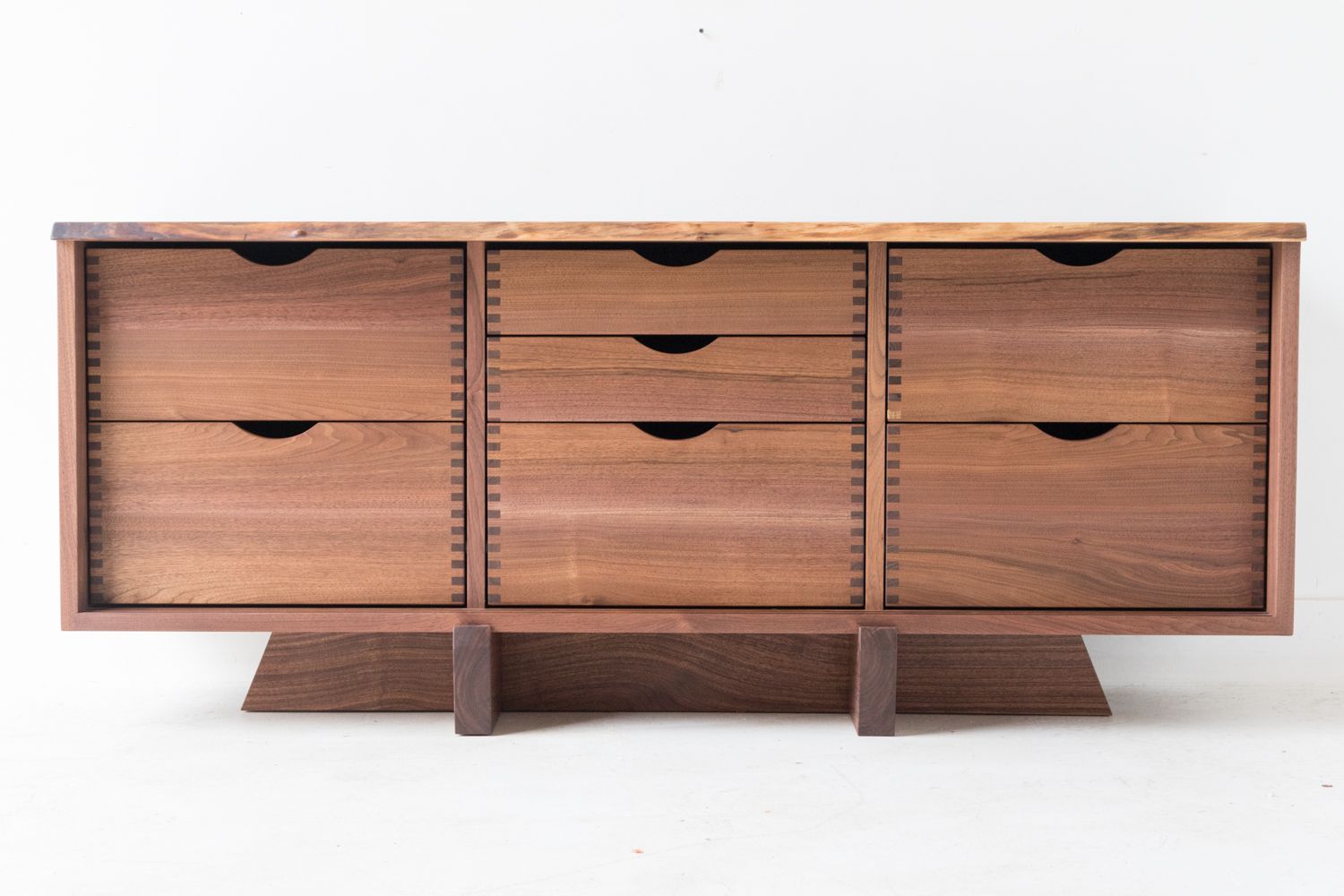 Custom Entertainment Cabinet With Concealed Drawers by Appalachian ...