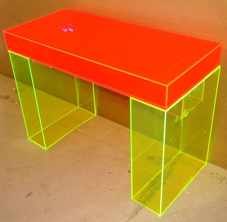 Buy Handmade Acrylic Modular Top Desk - Hand Crafted, Custom Made To ... Buy Handmade Acrylic Modular Top Desk - Hand Crafted, Custom Made To ...