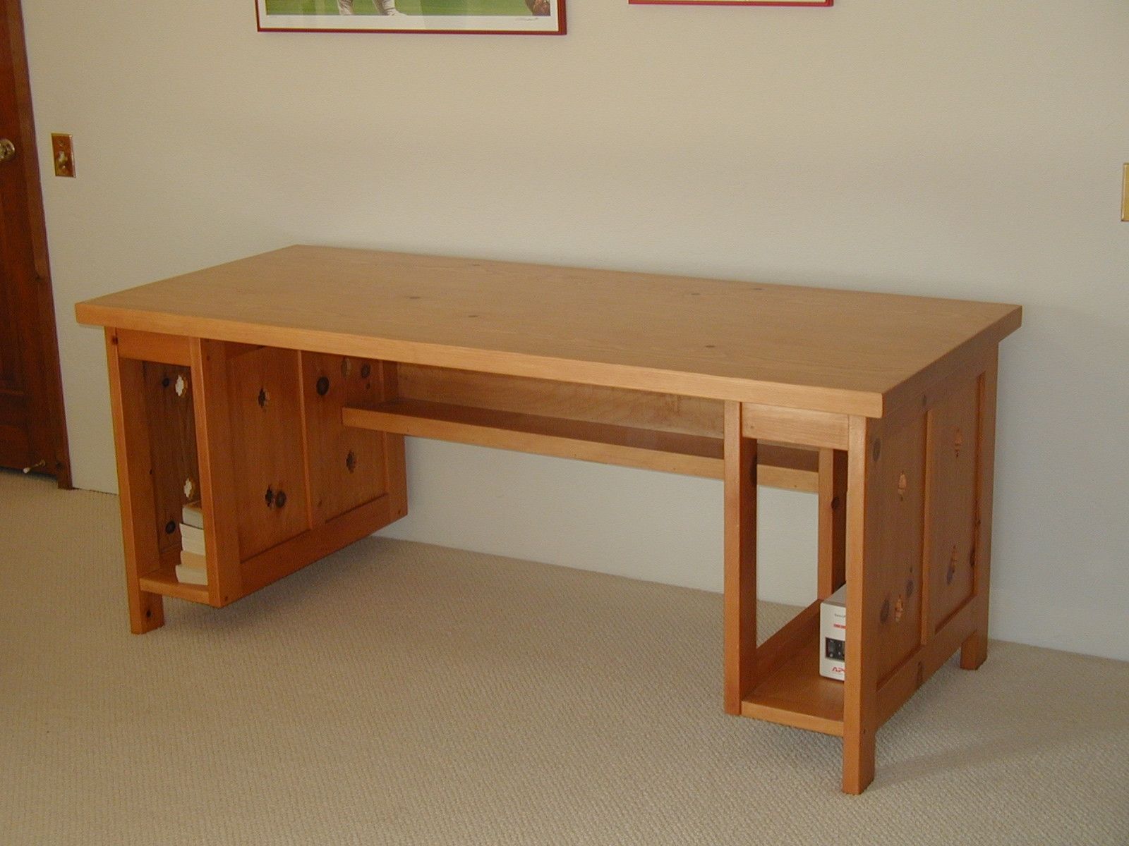 Hand Made Computer Desk by John Callentine Woodworking | CustomMade.com