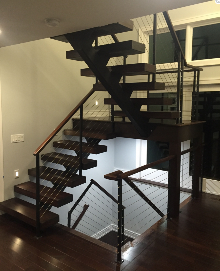 Buy Custom Extra Thick Stair Treads, made to order from The Stockton ...