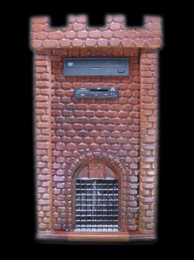 Hand Made Hardwood Computer "The Castle" by Hardwood Creations ...