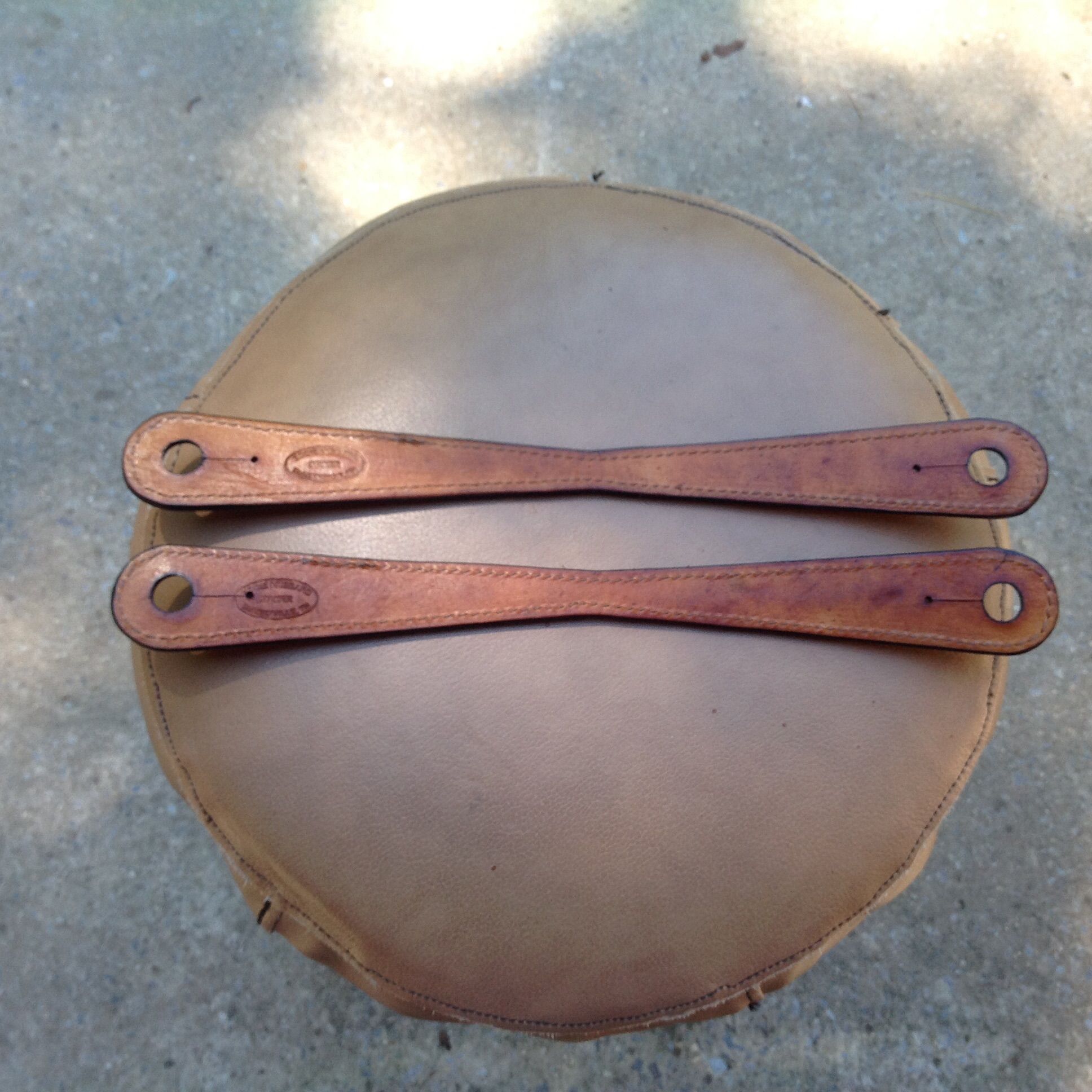 Hand Made Custom Handcrafted Slobber Straps by Hubbard Leather ...