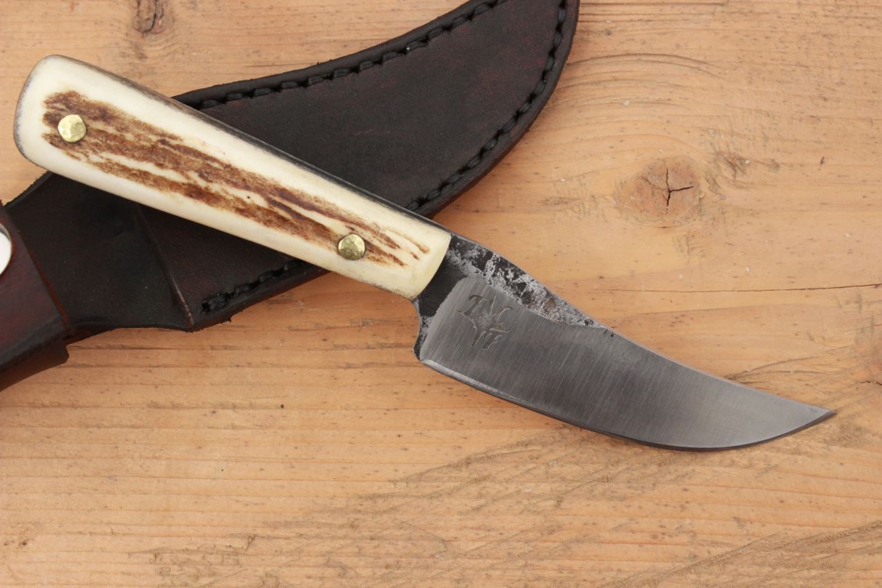 Hand Crafted Firecreekforge Com Hand Forged Skinning Knife O1 Tool 