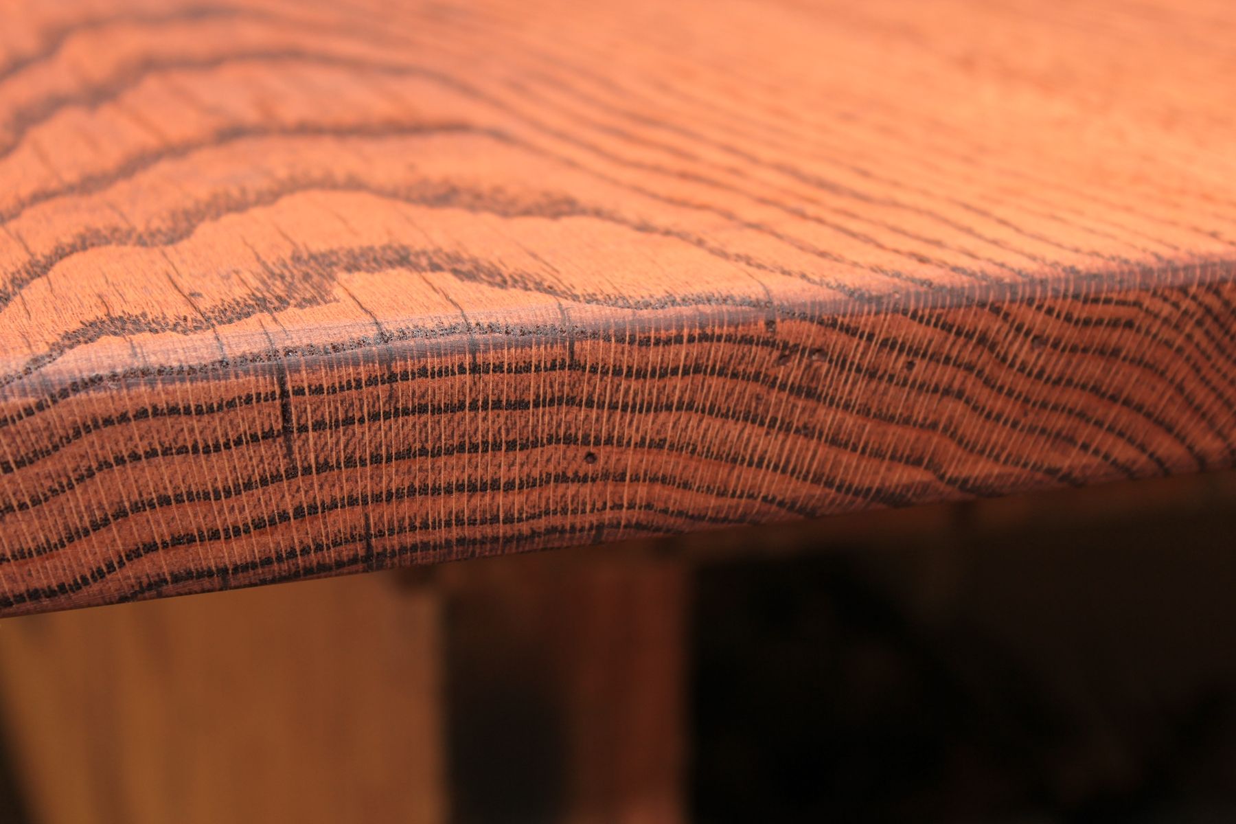 Custom Solid 6/4 Red Oak Rustic Confrence Table by R J Hoppe Inc ...