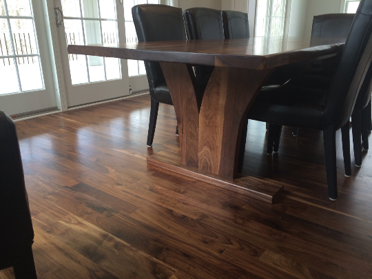Hand Made Hand Carved Live Edge Dining Table by Arthurs Best Custom ...