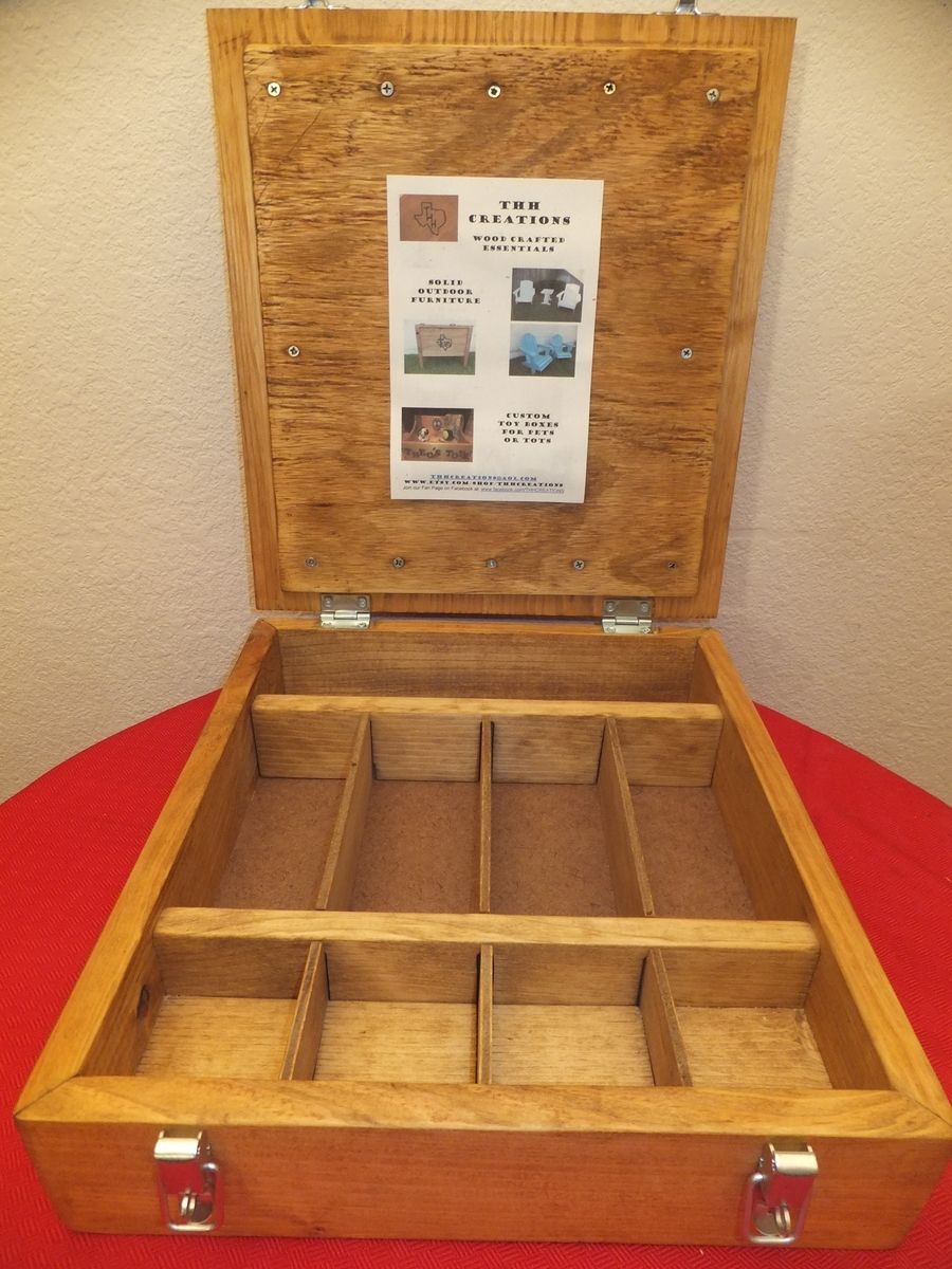 Custom Made Wooden Cash Box by THH CREATIONS | CustomMade.com