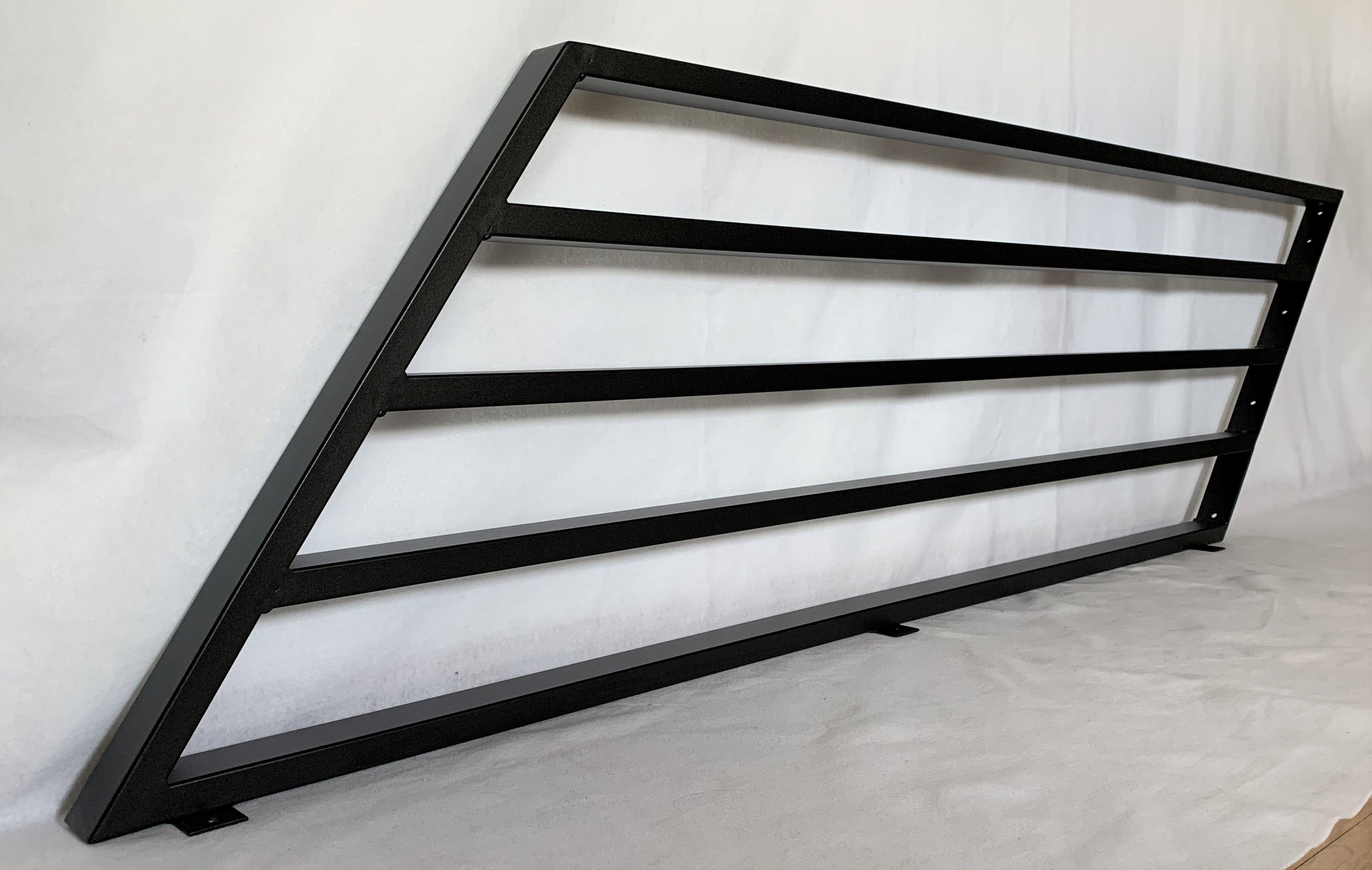 Hand Crafted Modern Metal Stair Railing, Knee Wall Contemporary Steel ...