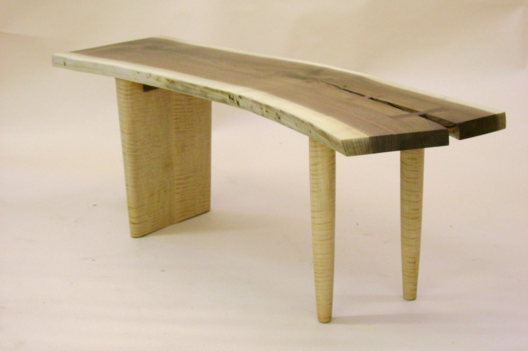 Custom Made Free Form Bench by Sterling Woodworking | CustomMade.com