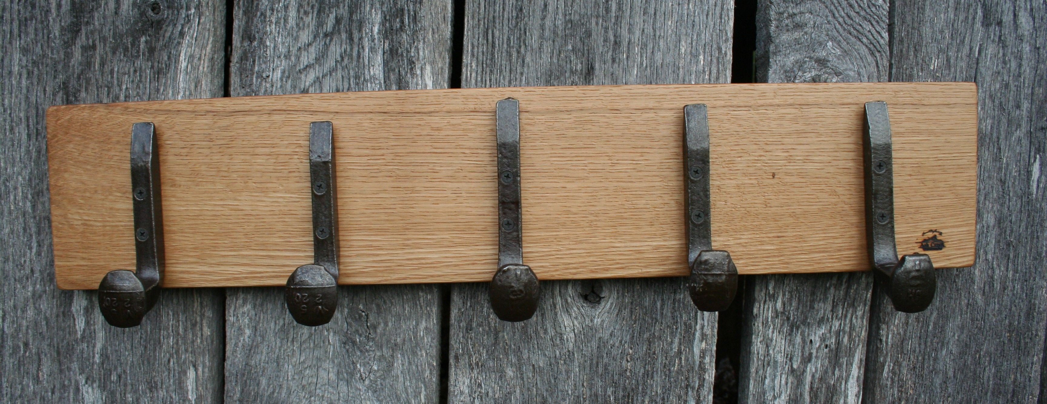 Buy Handmade Hand Crafted Rail Road Spike Coat Rack., made to order ...