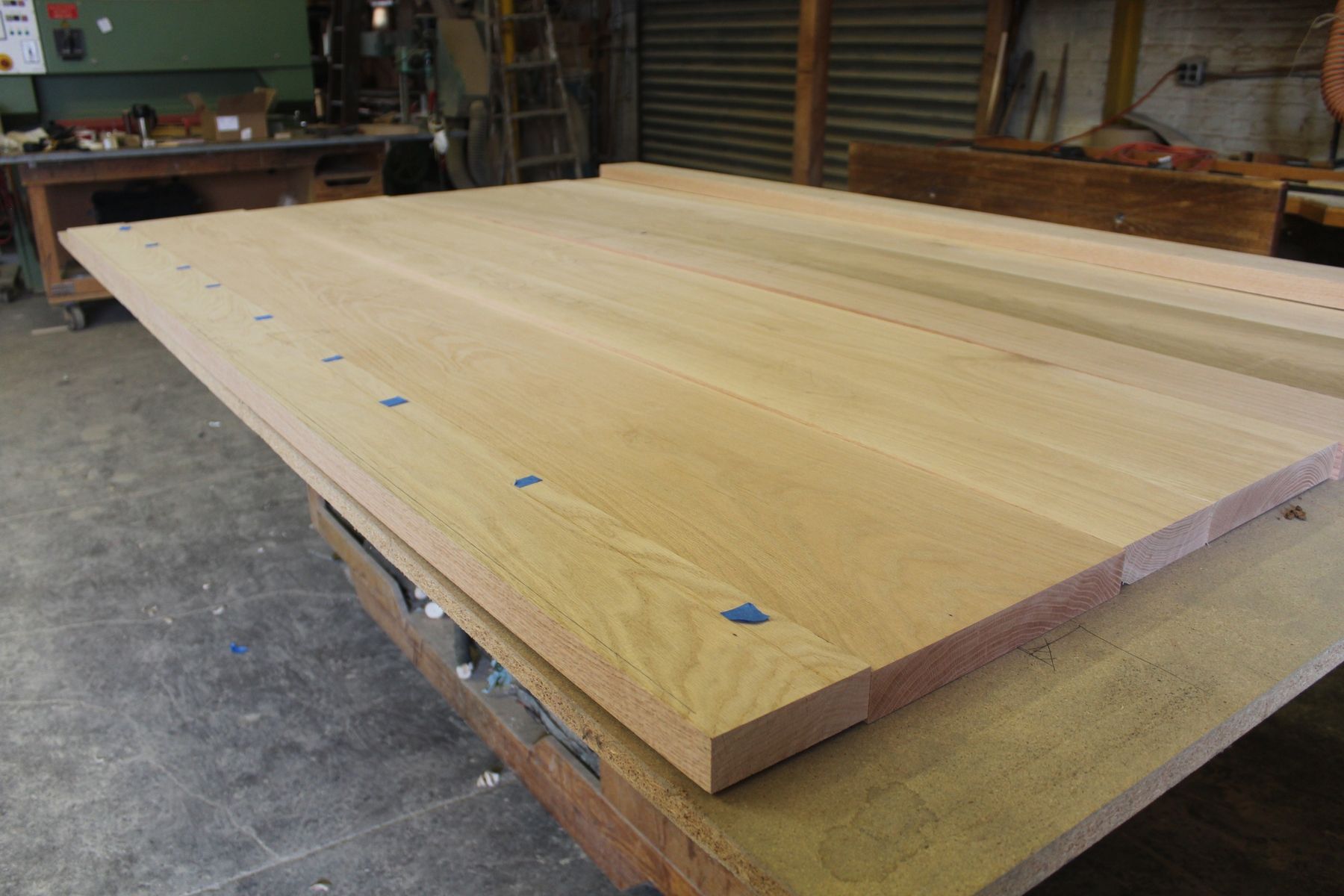 Custom Solid 6/4 Red Oak Rustic Confrence Table by R J Hoppe Inc ...