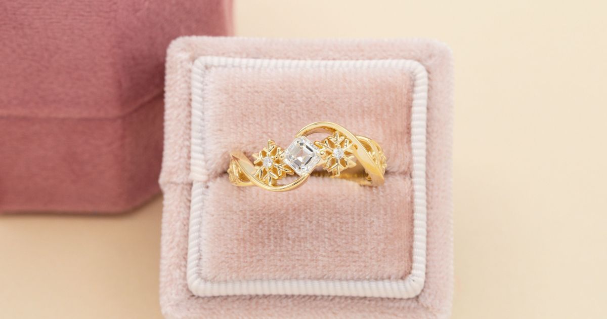 Winter inspired engagement ring designs | CustomMade.com