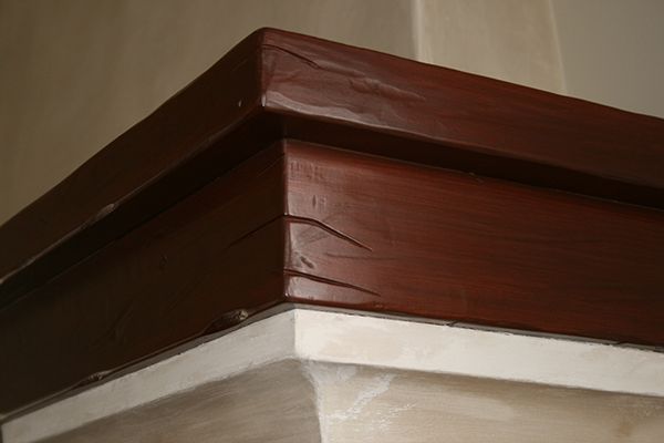 Custom Made Indoor Fireplace Mantle by Adney & Sons Fine Woodworking ...