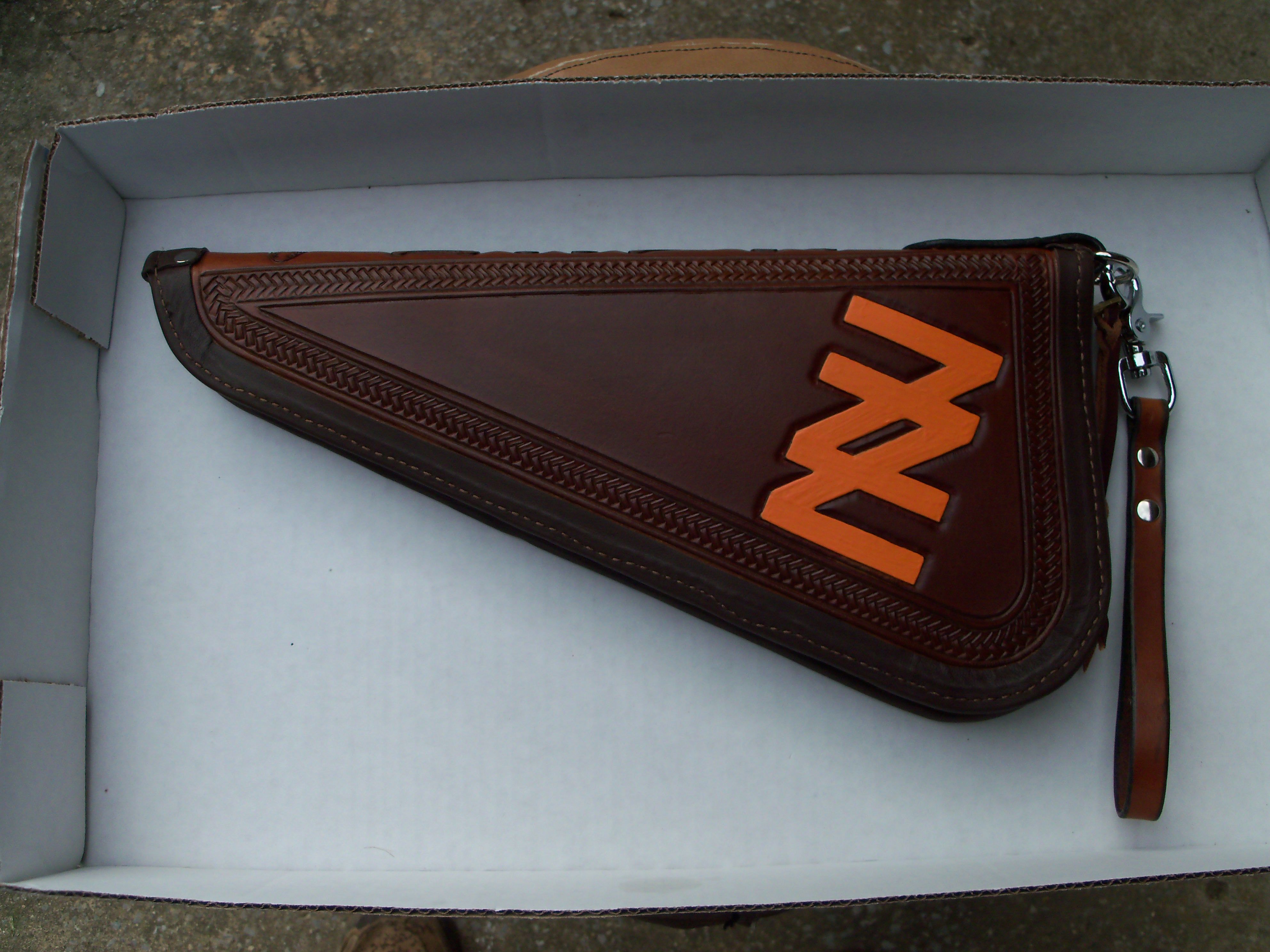 Hand Crafted Pistol - Revolver Cases, Gun Rugs by Hubbard Leather ...