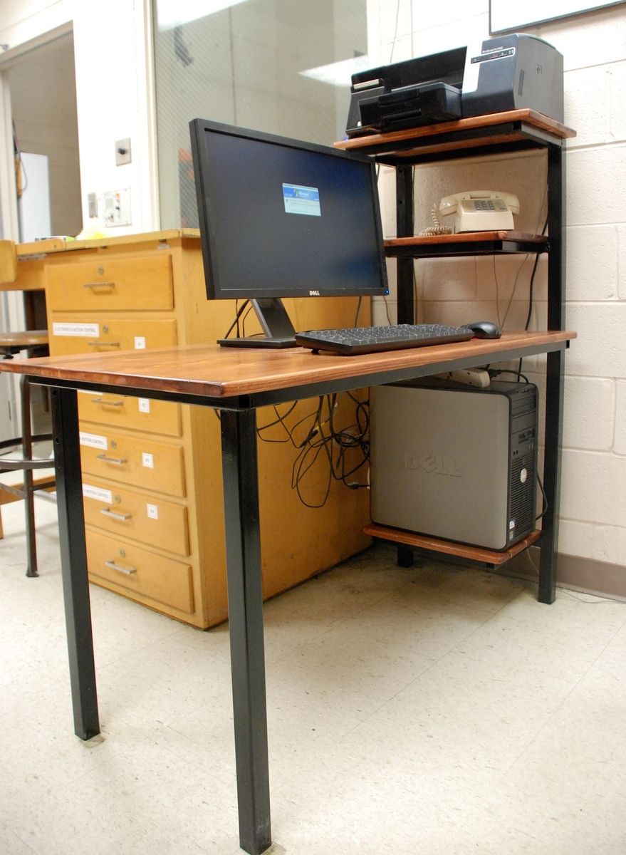 Hand Made Computer Desk by Discriminating Designs | CustomMade.com