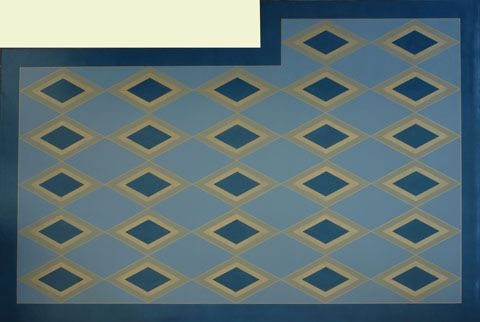 Handmade Diamond Flag by Gracewood Design | CustomMade.com