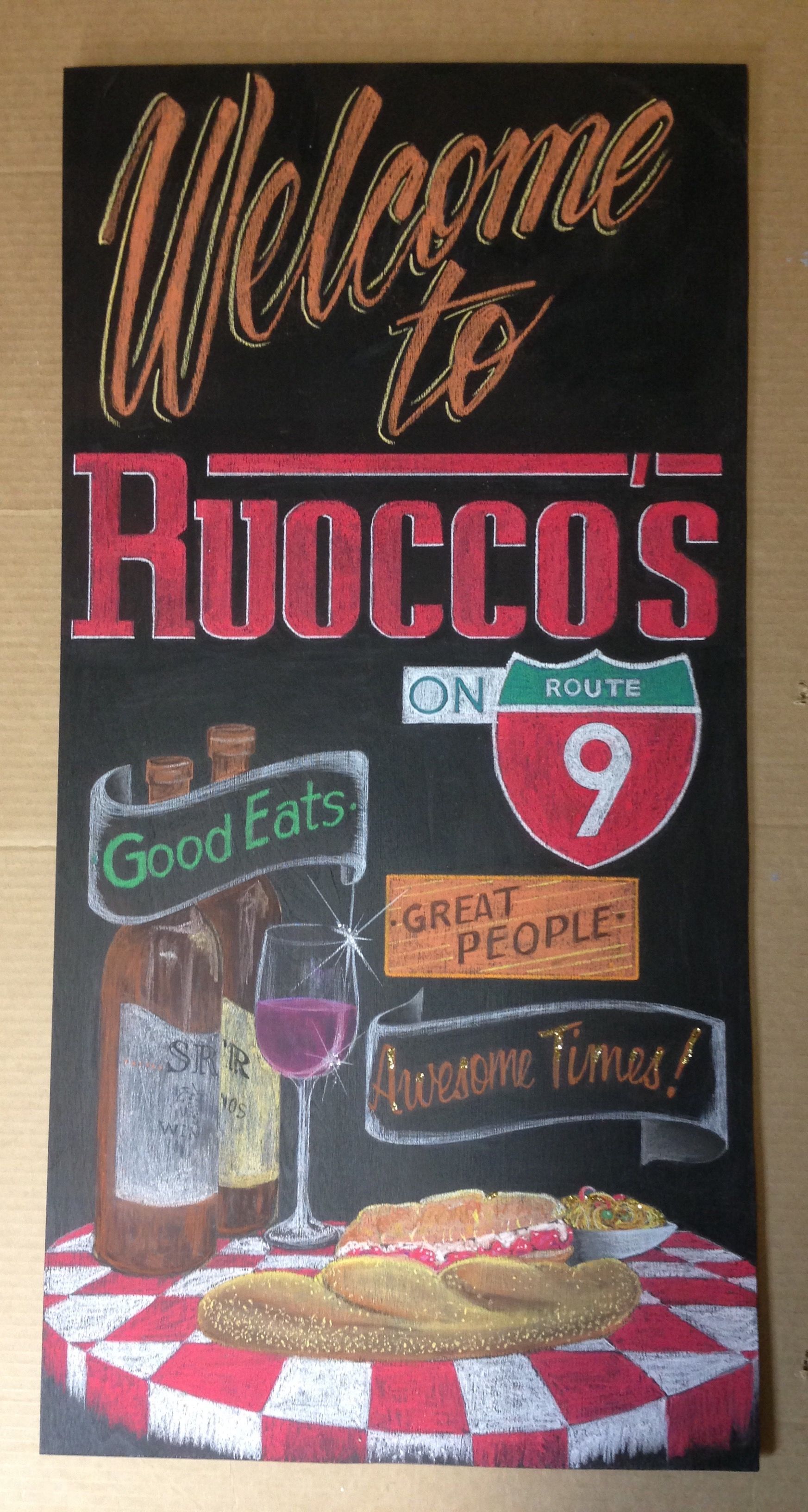 Custom Made Restaurant Sign by SantaCruz Designs | CustomMade.com