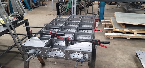 Buy Hand Made Custom Welding Fixture Tables, made to order from Badgley ...