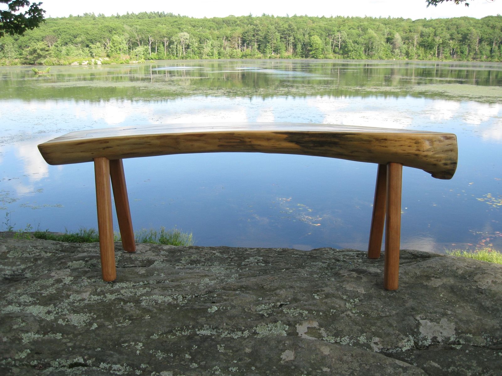 Custom '' The Kid '' Maple Bench by Warren Woods Design | CustomMade.com