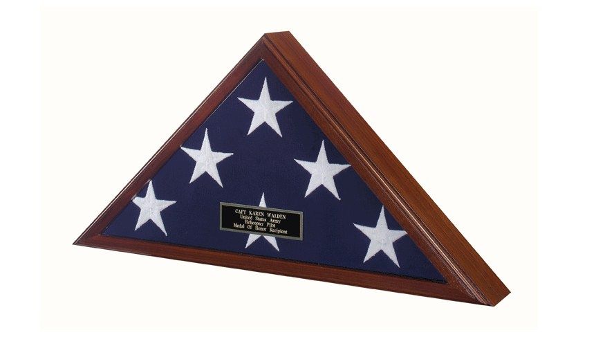 Buy Hand Crafted Triangle Flag Case Made To Order From Flags 