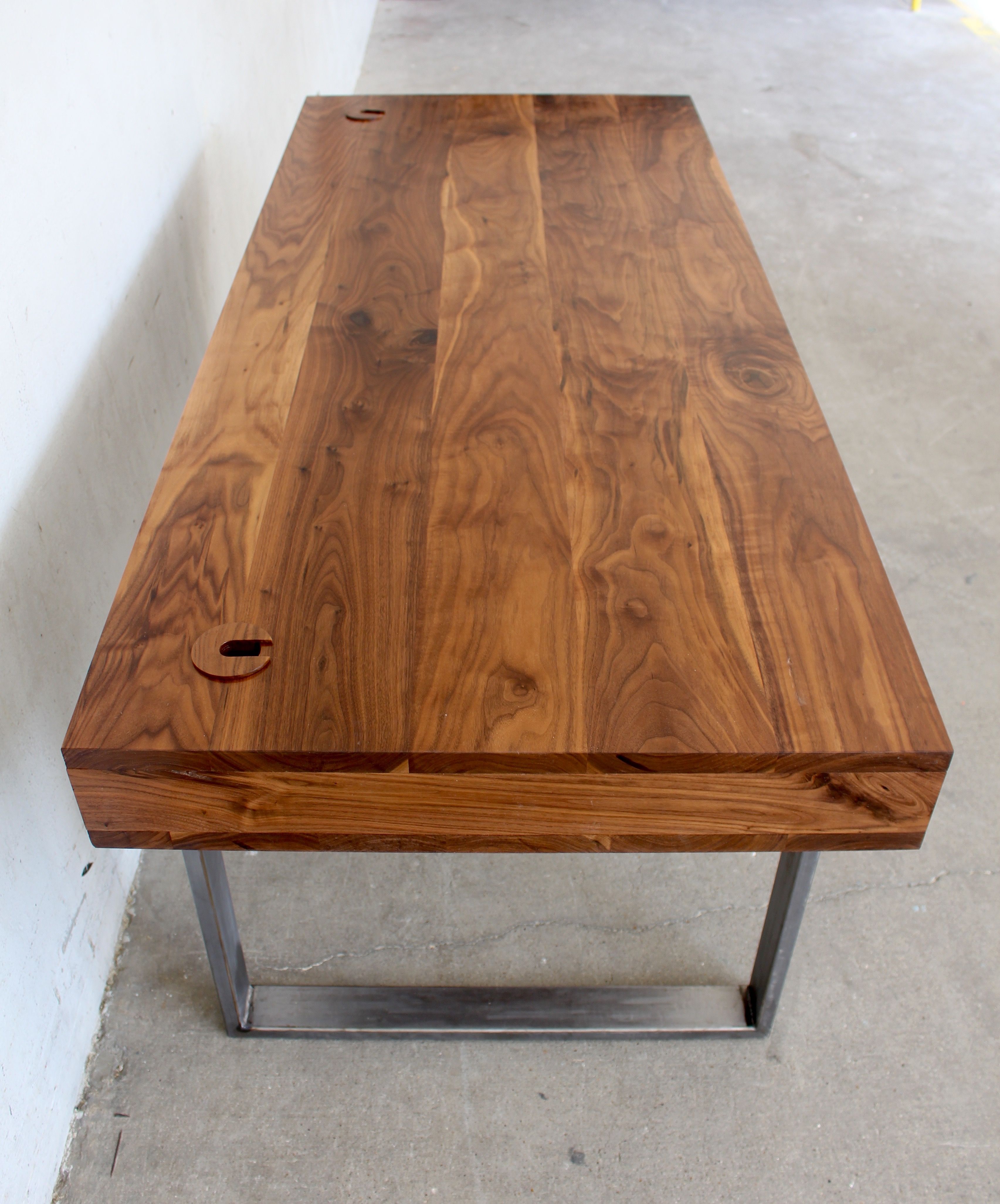 Hand Crafted Modern Walnut Desk by callum east design | CustomMade.com