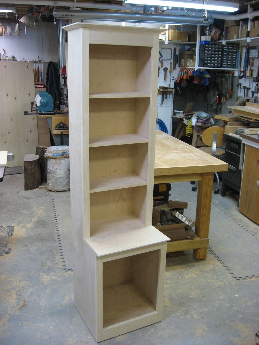 Handmade Shaker Style Bookcase by Batterman's Custom Woodworking | CustomMade.com