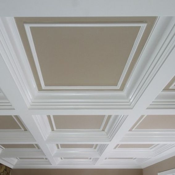 Custom Made Coffered Ceiling System 4 by Fanatic Finish | CustomMade.com