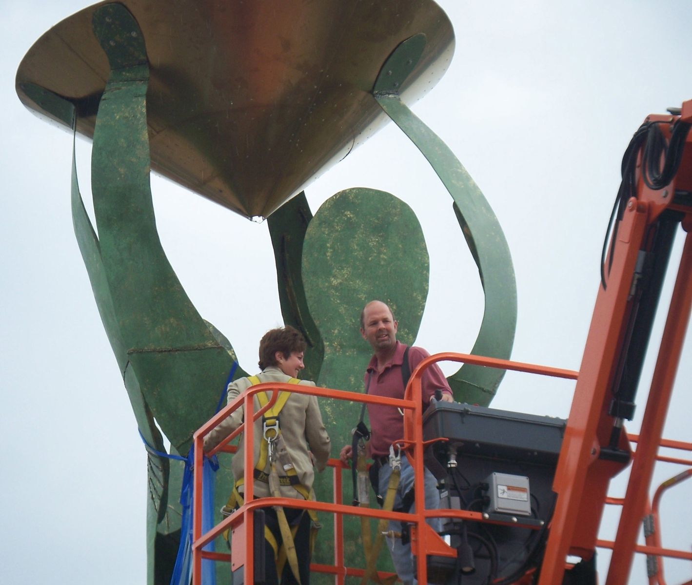 Hand Crafted "Water Spirits" 32 Ft. Tall Sculpture For Nysdos by ...