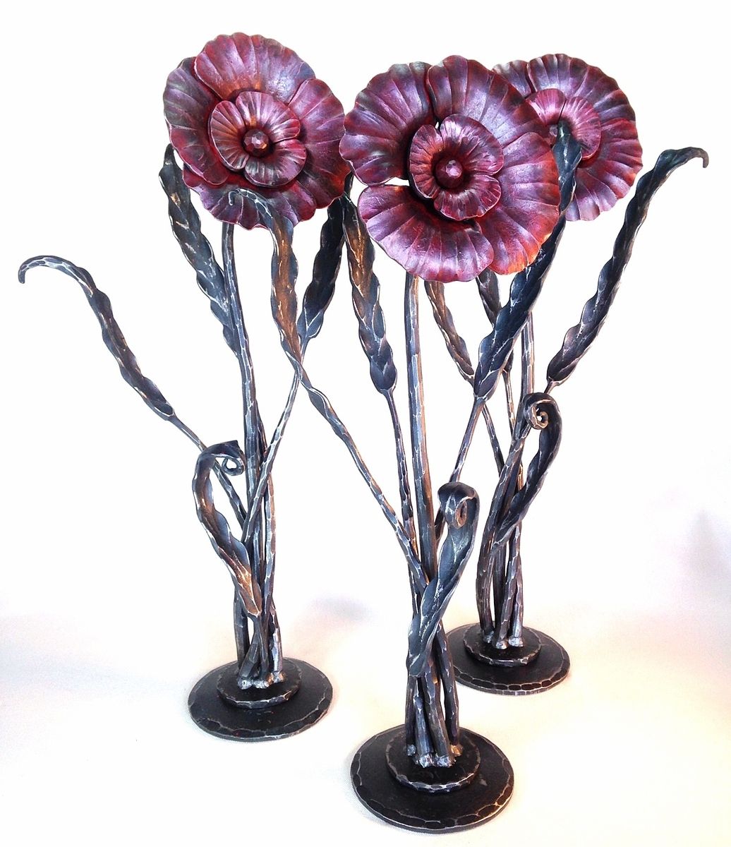 Handmade Flower Sculpture by Red Anvil Studios | CustomMade.com