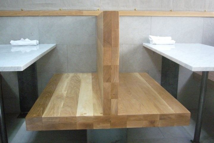 Custom Made Char #4 Booths by Vorrath Woodworks | CustomMade.com