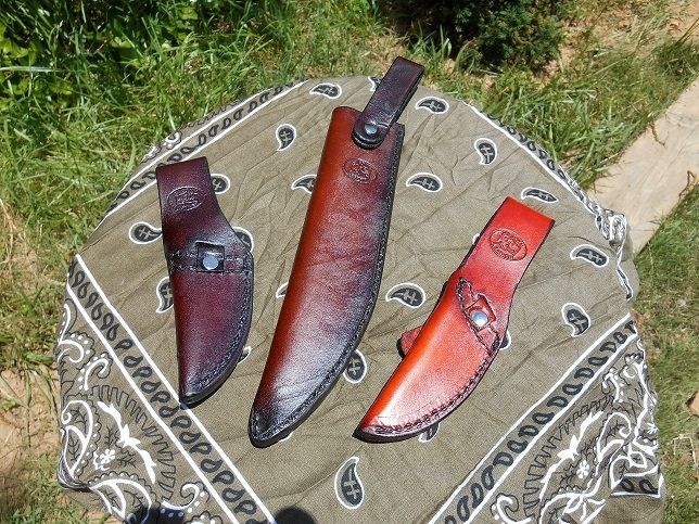 Hand Made Custom Knife Sheaths by Alamo Custom Leather | CustomMade.com