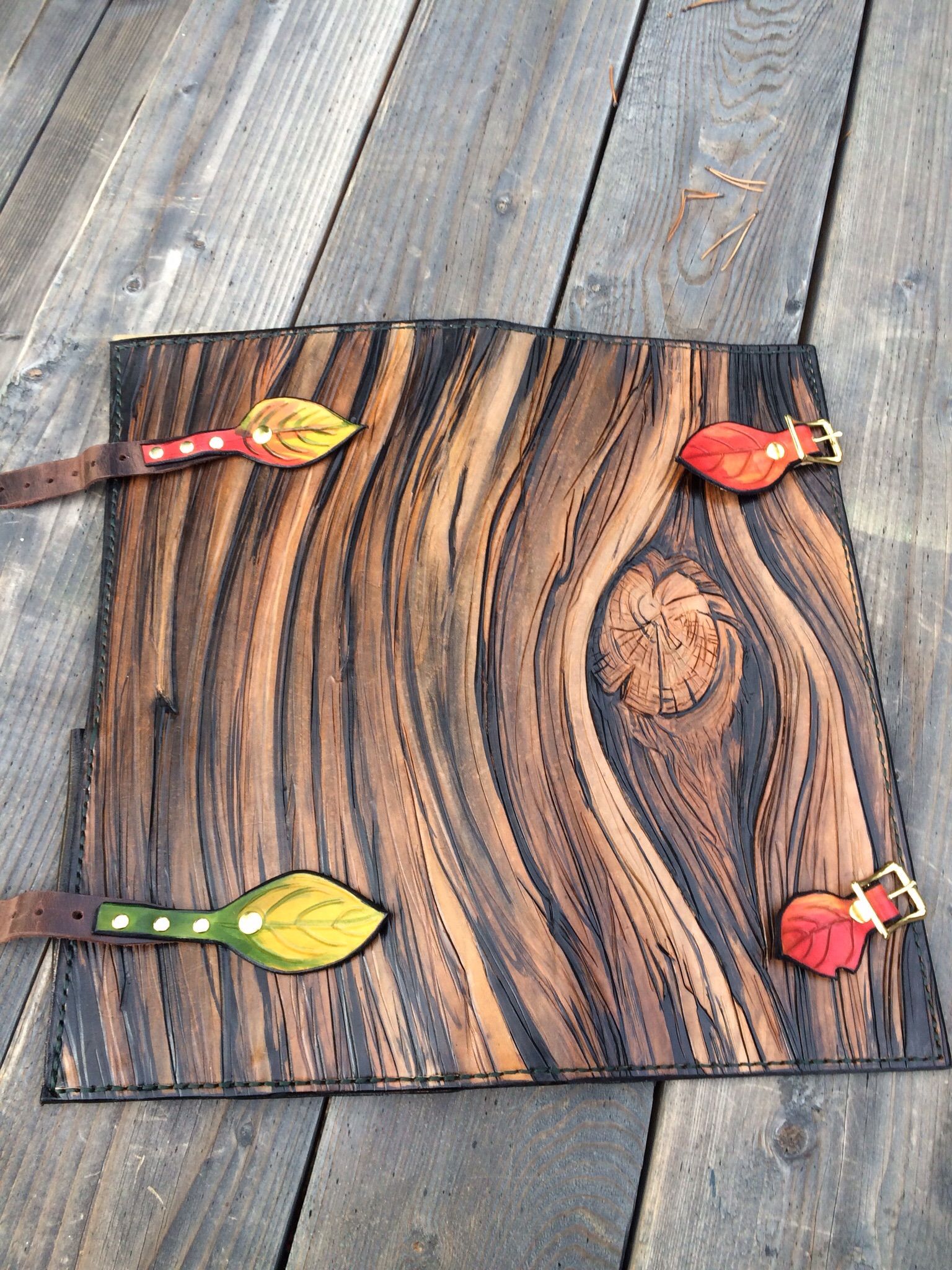 Buy Hand Crafted Leather Case For Carving Sets, made to order from ...