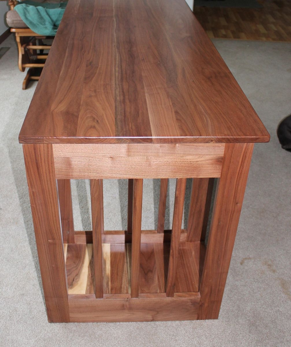 Handmade Mission Computer Desk by Joey's Custom Woodworking ...