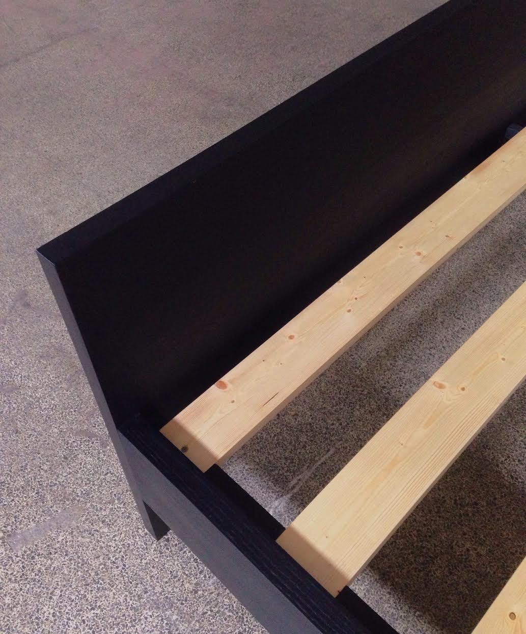 Hand Crafted Simple Bed by MTTHRMN Fine Furniture | CustomMade.com