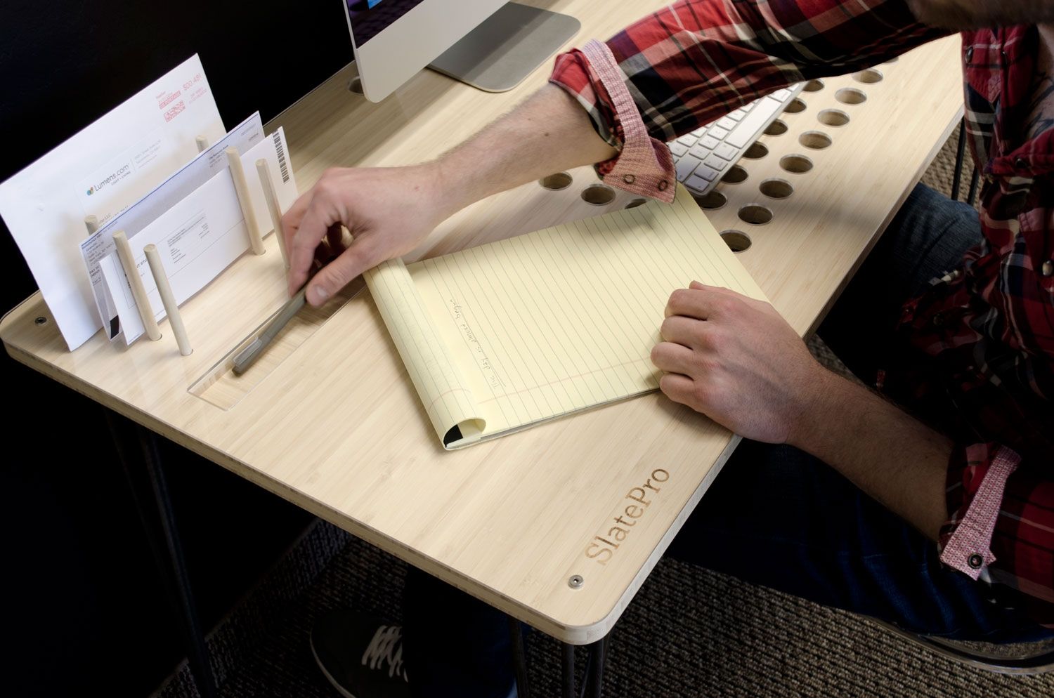 Buy Hand Crafted Slatepro - Personal Techdesk, made to order from iSkelter Factory | CustomMade.com