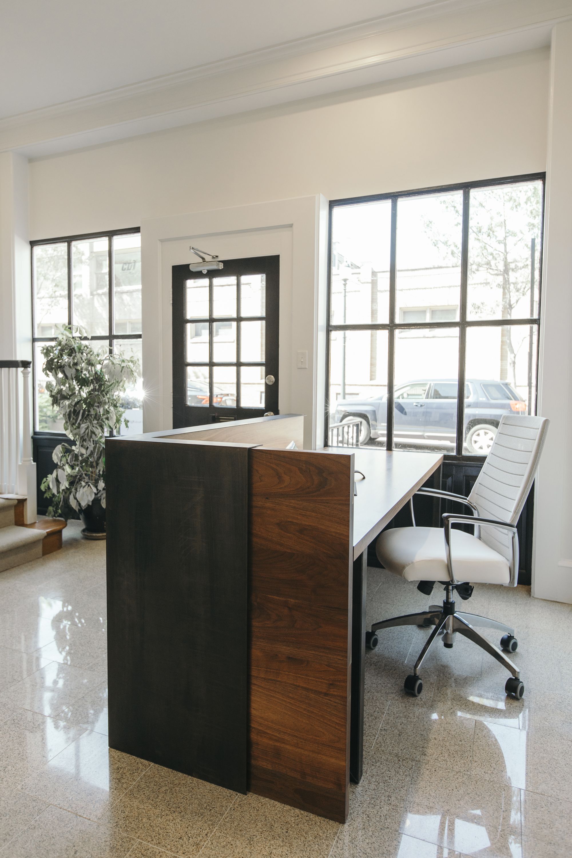 Hand Crafted Custom Reception Desk by Greg Pilotti Furniture Maker ...