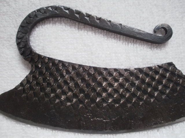 Buy Hand Made Hand Forged Kitchen Chopper - Open Handle, made to order ...