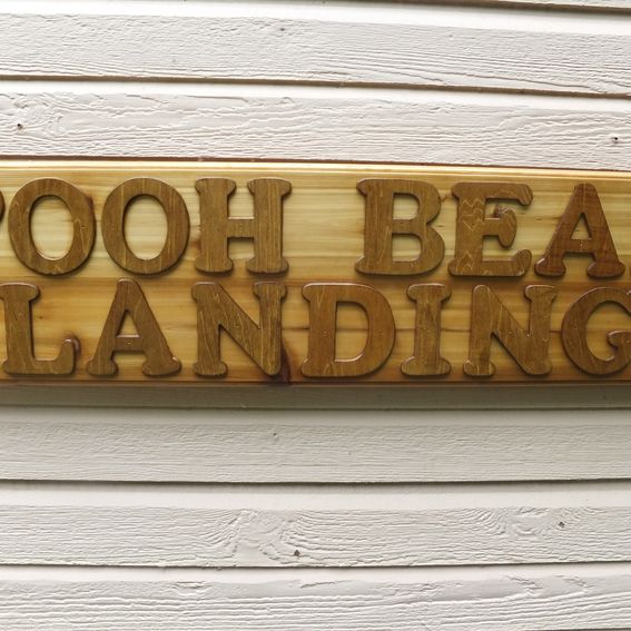 Custom Wooden Outdoor Cedar Signs by THH CREATIONS | CustomMade.com