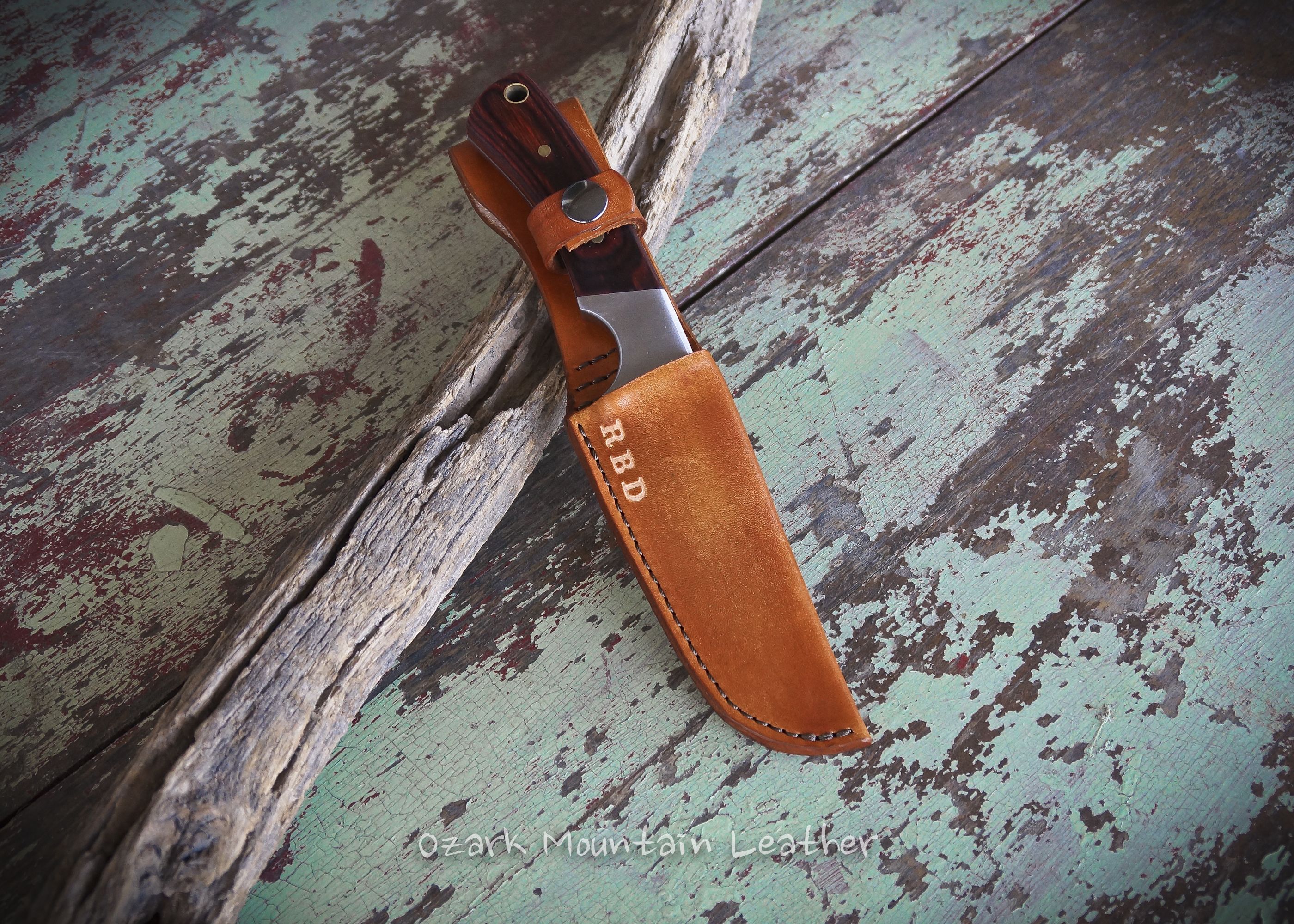 Hand Crafted Custom Leather Knife Sheaths Made To Fit Your Knife. by ...