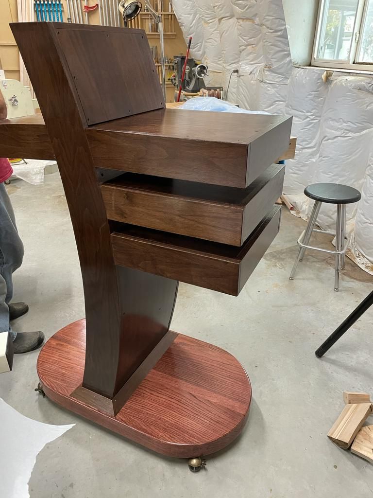 Hand Made Custom Church Pulpit by Atlas Design Creations | CustomMade.com