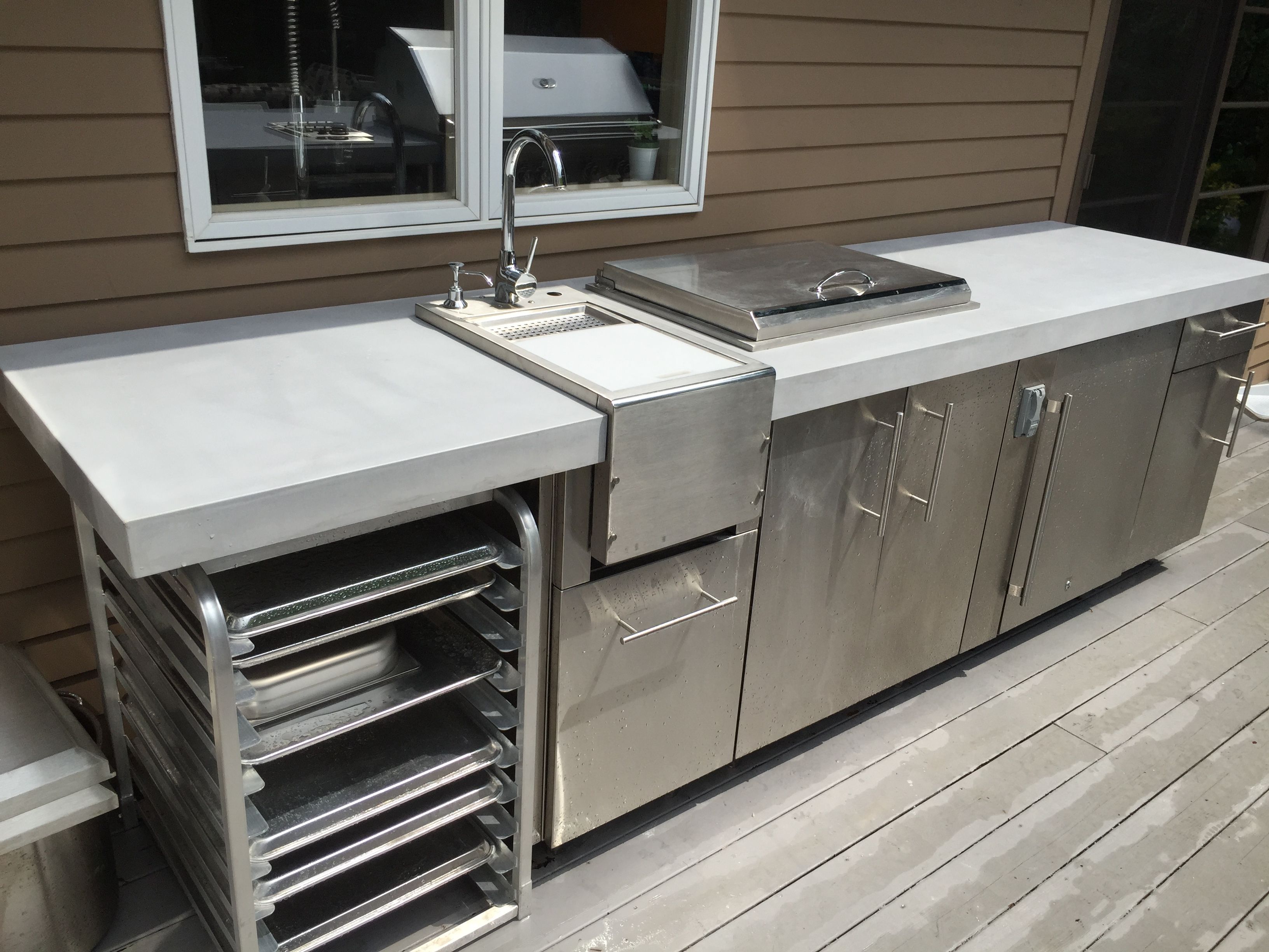 Handmade Concrete Counters by Truth Concrete | CustomMade.com