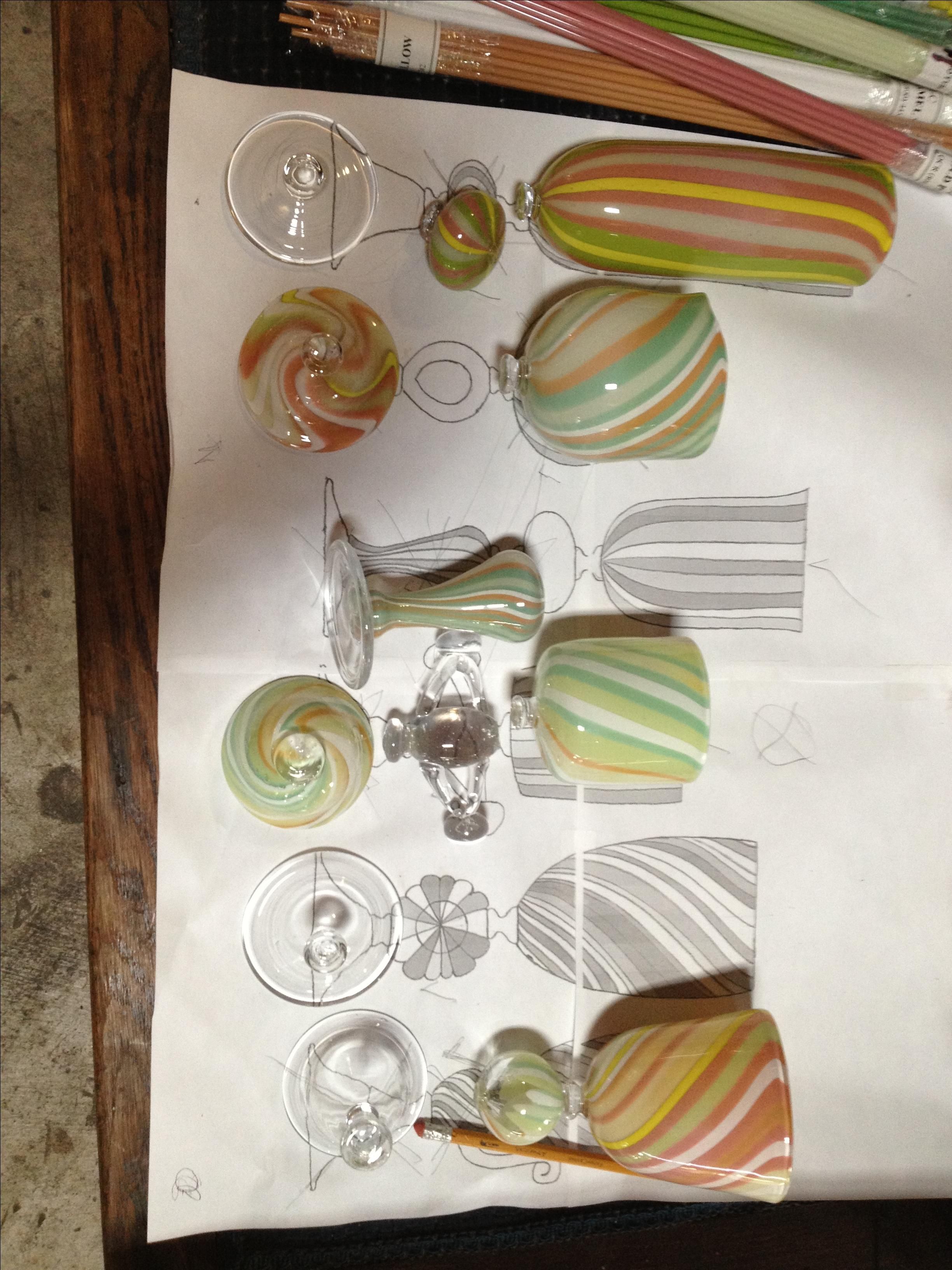 Handmade Custom Goblets And Stemware by Short Line Glass | CustomMade.com