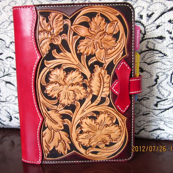 Custom Leather Notebook Cover by RZleathercraft | CustomMade.com