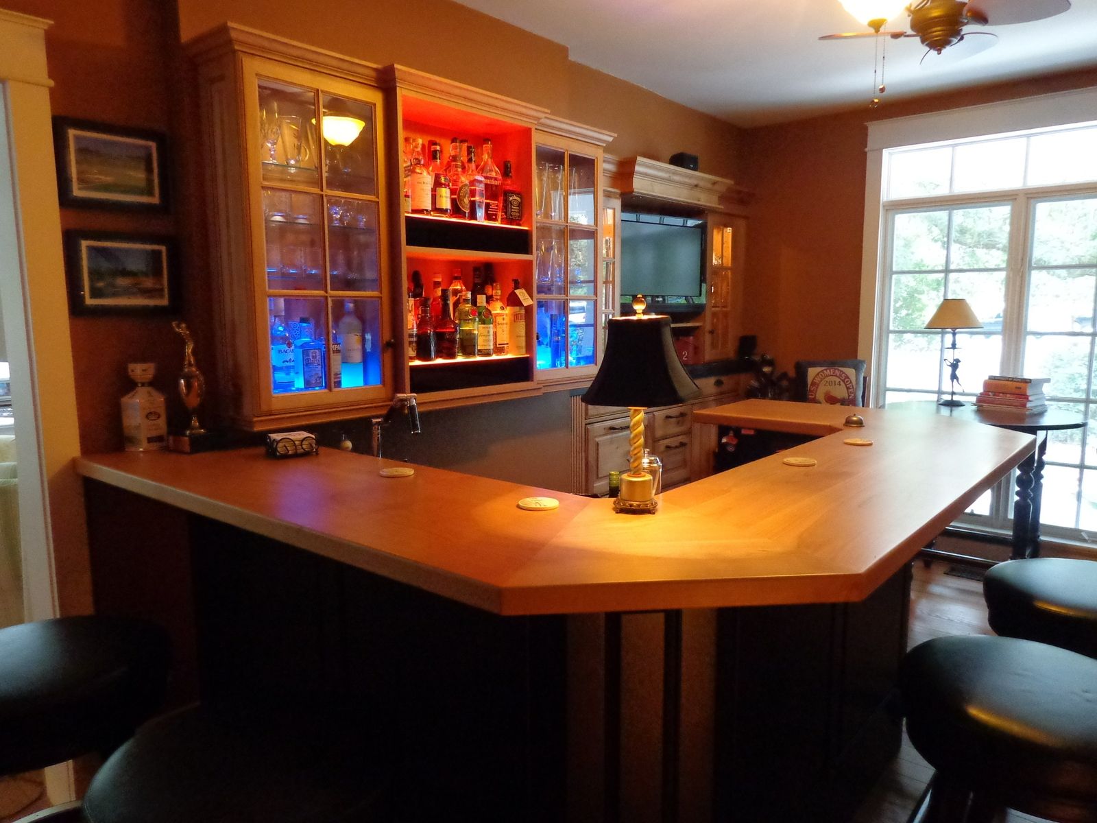 Handmade Raised Panel Bar by Perfect Design Cabinetworks Llc ...